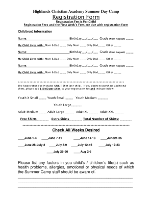 Fillable Online SDC Registration form Fax Email Print - pdfFiller