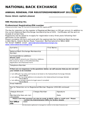 Name (block capitals please) Doc Template | pdfFiller