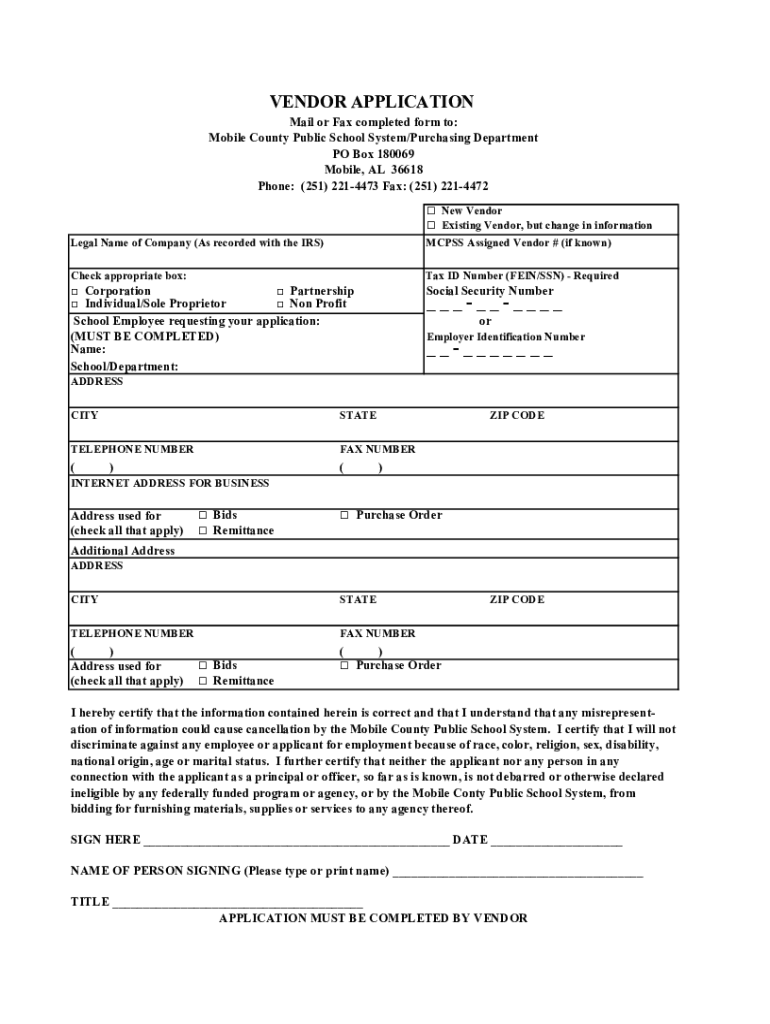 Fillable Online images pcmac Vendor Application for Nextgen New.xls Fax Email Print - pdfFiller