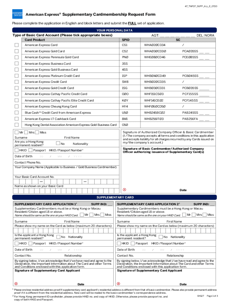 Fillable Online SBS Sub Card Application Form Fax Email Print - pdfFiller