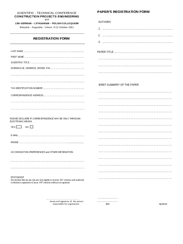 Grade 1 8 Registration Sacred Heart School Doc Template PdfFiller