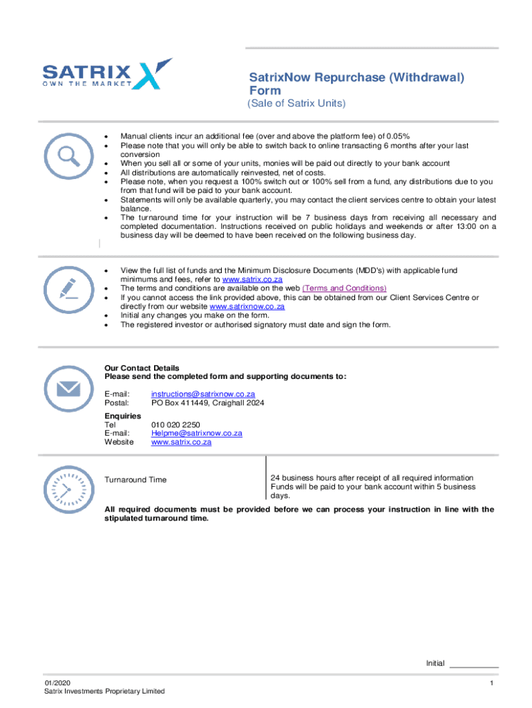 Fillable Online Satrix - Application Forms Fax Email Print - pdfFiller