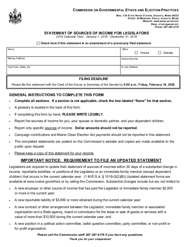 Fillable Online IMPORTANT NOTICE: REQUIREMENT TO FILE AN UPDATED ...