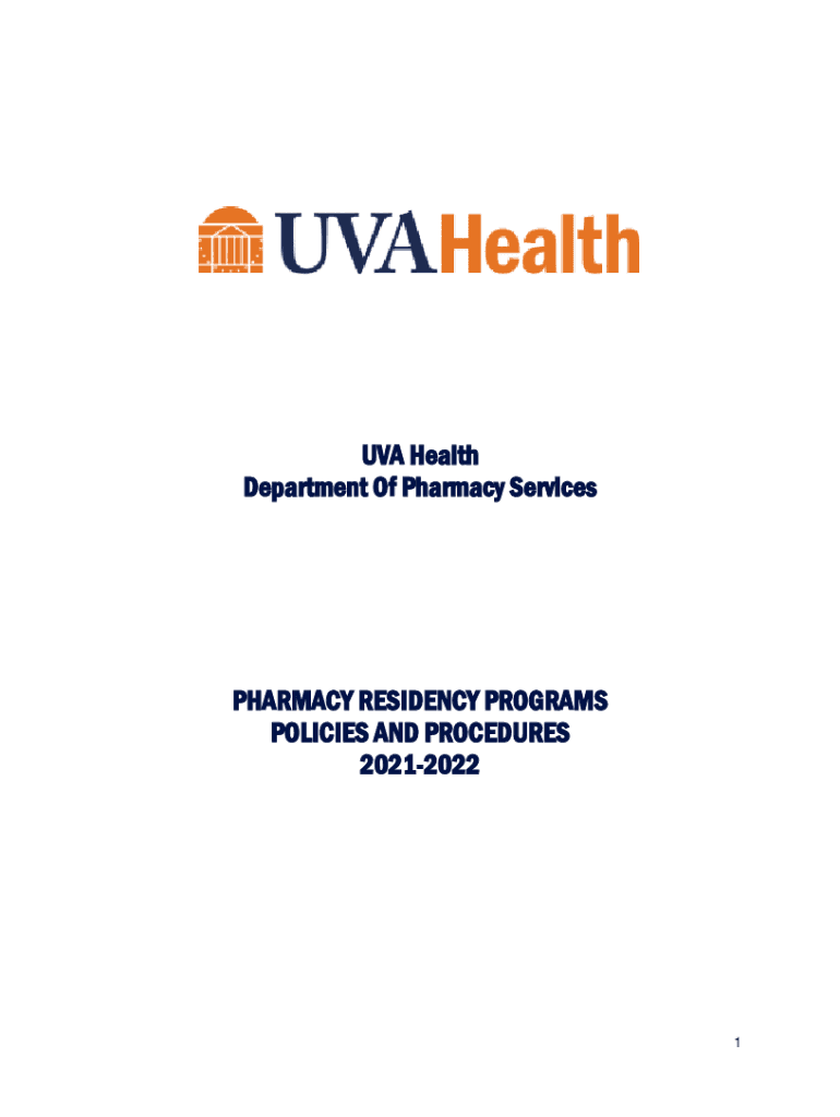 Fillable Online University Of Virginia Health System Department Of ...