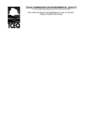 Profile of Texas Commission on Environmental Quality ... Doc Template ...
