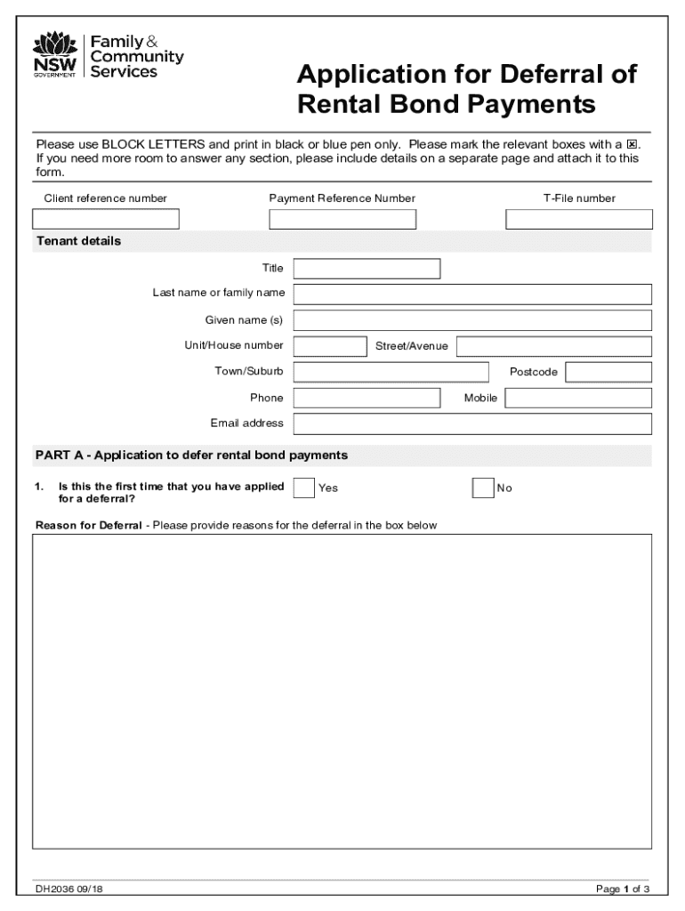 Fillable Online DEFERRED PAYMENT AGREEMENT (DPA) Fill out form ...