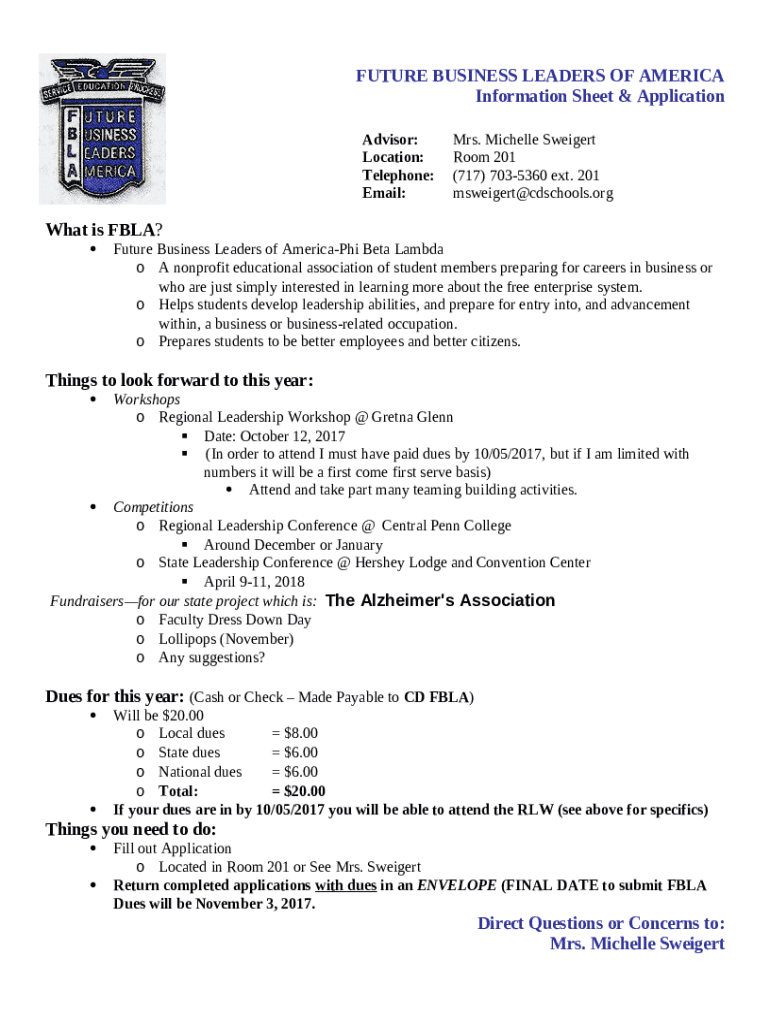 Ination Sheet & Application Doc Template | pdfFiller