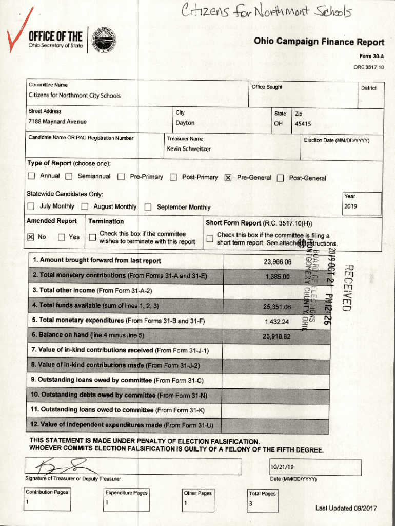 Fillable Online Form 30-A Fax Email Print - pdfFiller