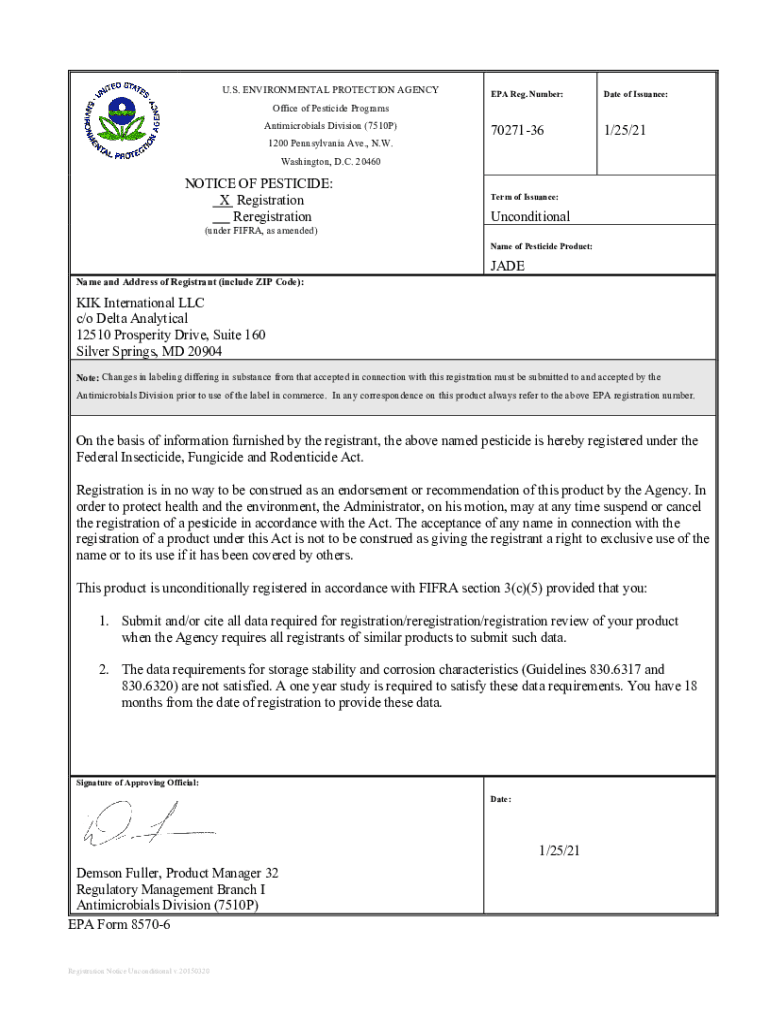 Fillable Online Fillable Online US EPA, Pesticide Product Label, D7 ...