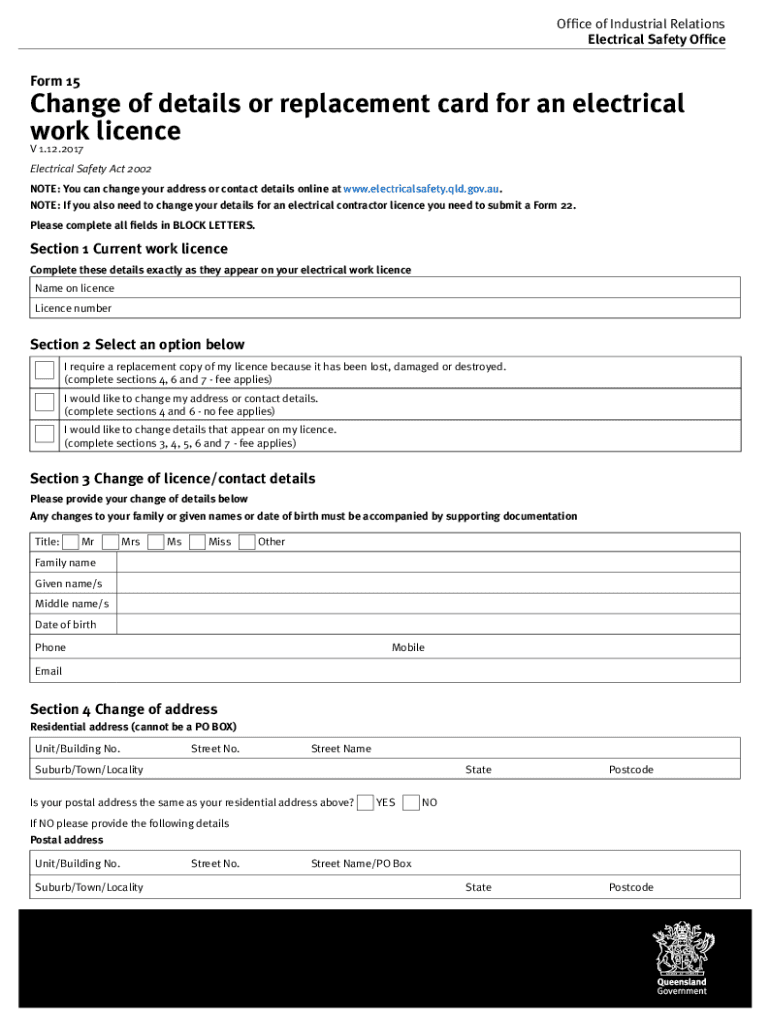 Fillable Online Electrician Certification Forms - California Department ...