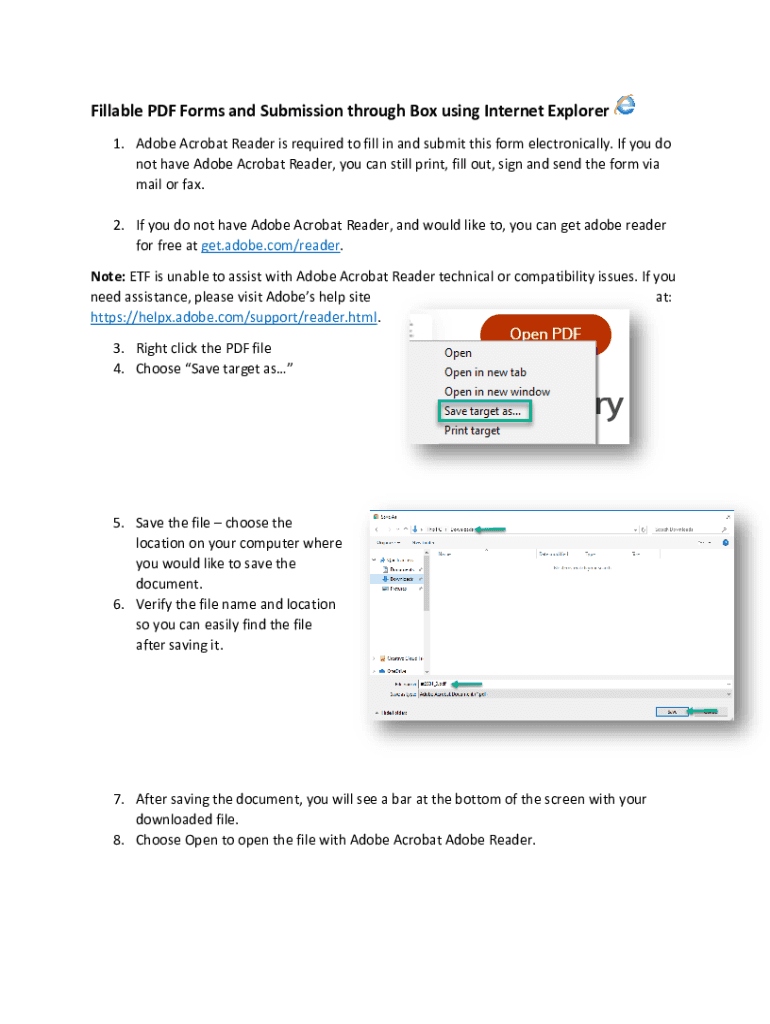 Fillable Online etf wi Fillable PDF Forms and Submission through Box ...