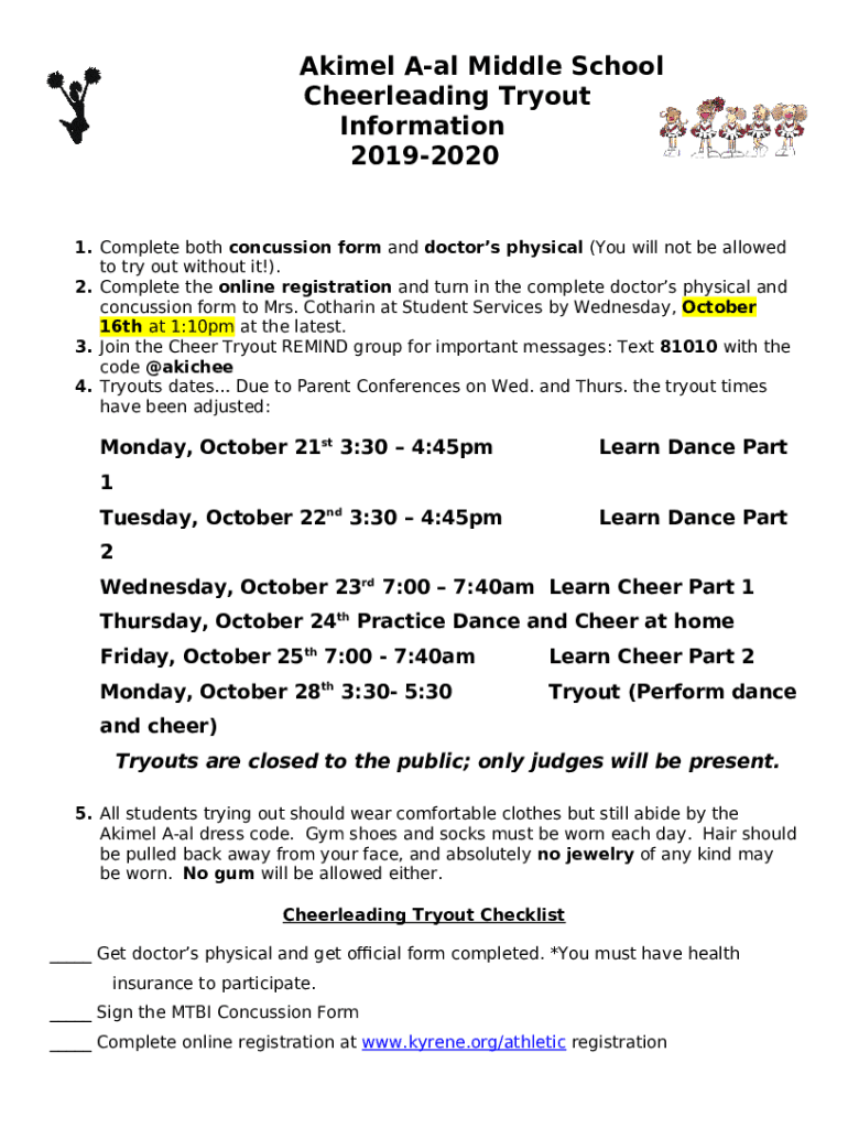 Kyrene Akimel A-al Middle School / Akimel A-al Middle ... Doc Template | pdfFiller