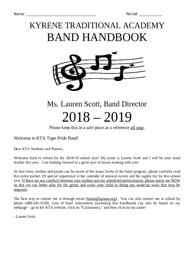 DESERT SHADOWS MIDDLE SCHOOL - Kyrene School District Doc Template | pdfFiller