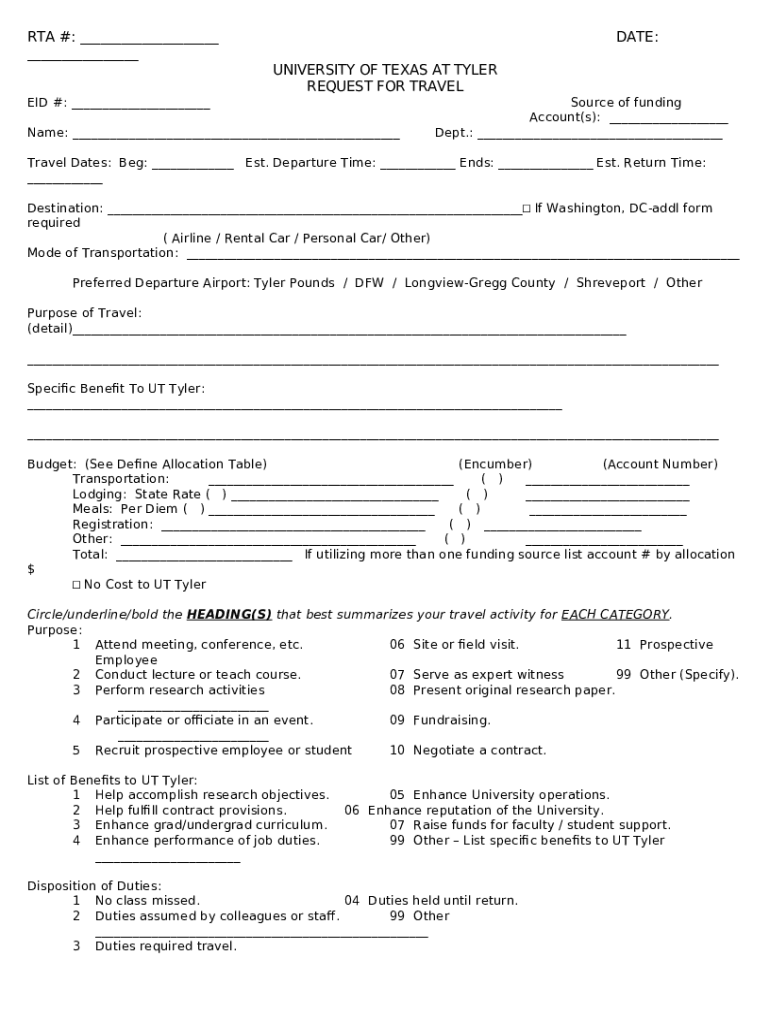 RTA #: DATE: Doc Template | pdfFiller