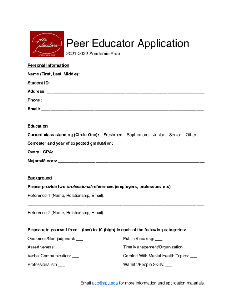 Fillable Online PRE-APPLICATION FORM 202 202 Fax Email Print - pdfFiller