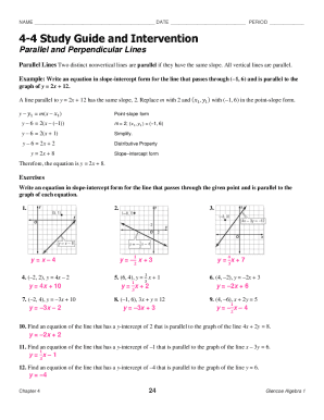Fillable Online 4-4 Study Guide and Intervention Fax Email Print ...