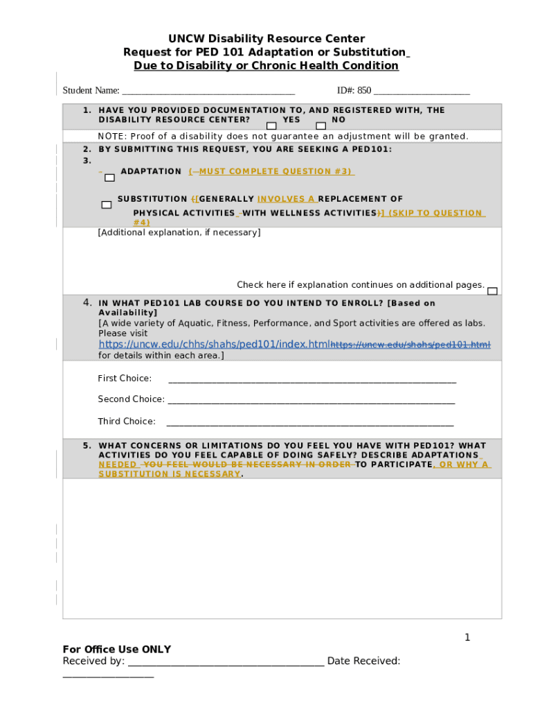 Student Name: ID#: 850 Doc Template | pdfFiller