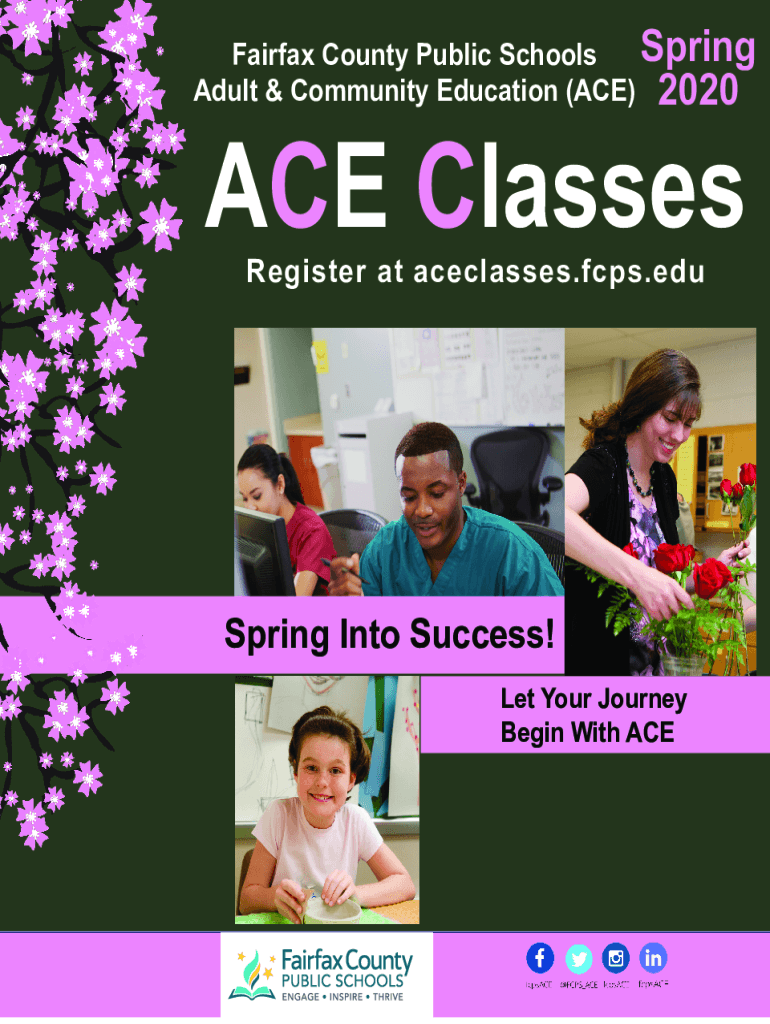 Fillable Online aceclasses fcps Adult and Community Education ...