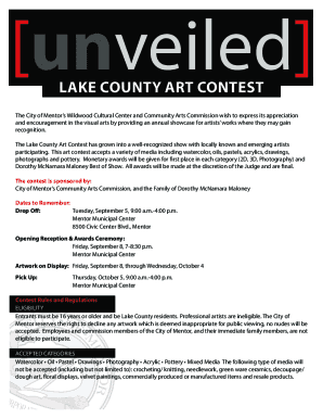 Fillable Online unveiled - Mentor, Ohio Fax Email Print - pdfFiller