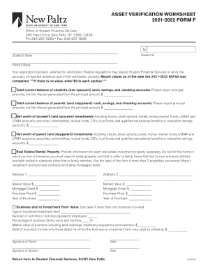 Fillable Online Housing Verification of Assets Request Form Fax Email ...