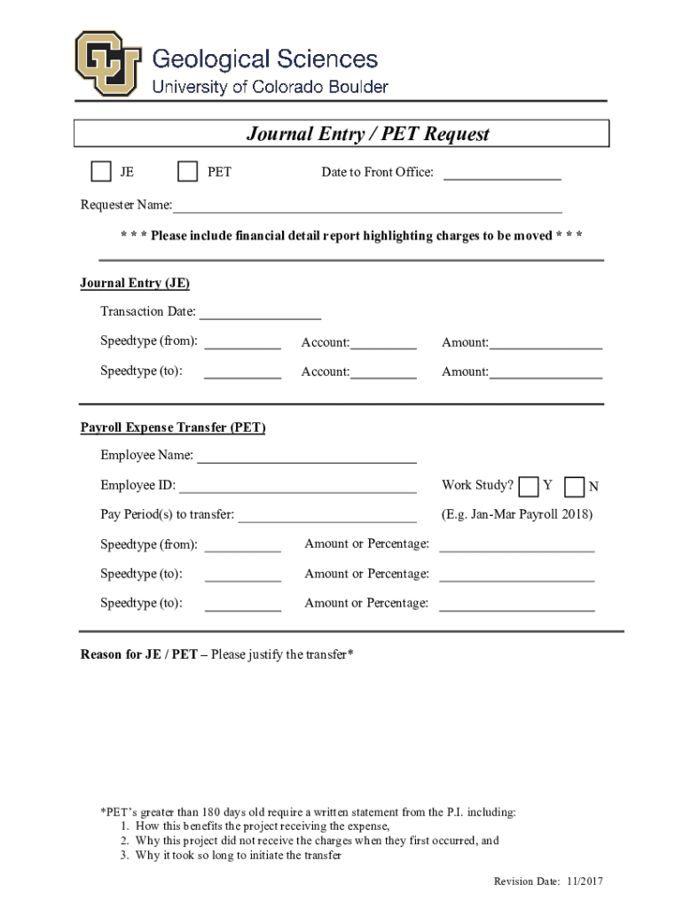 Fillable Online NEW JE-PET Request Form JC1-Test Monday.docx Fax Email ...