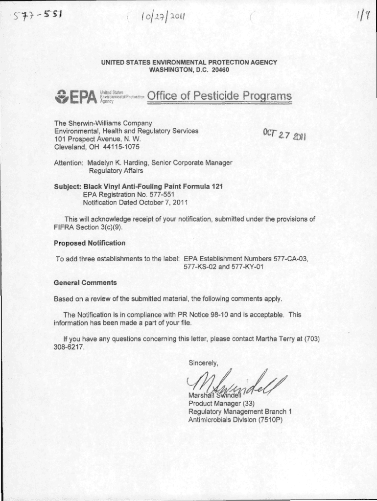 Fillable Online US EPA, Pesticide Product Label, BLACK VINYL ...