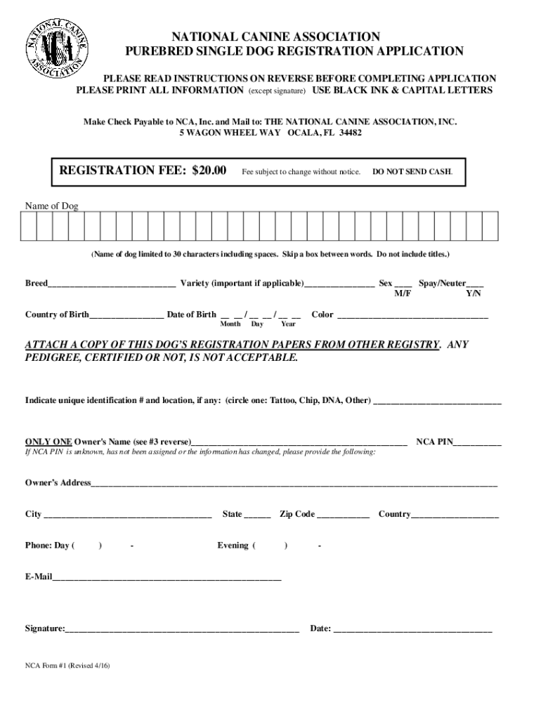 Fillable Online Ica Registration - Fill Out and Sign Printable PDF ...