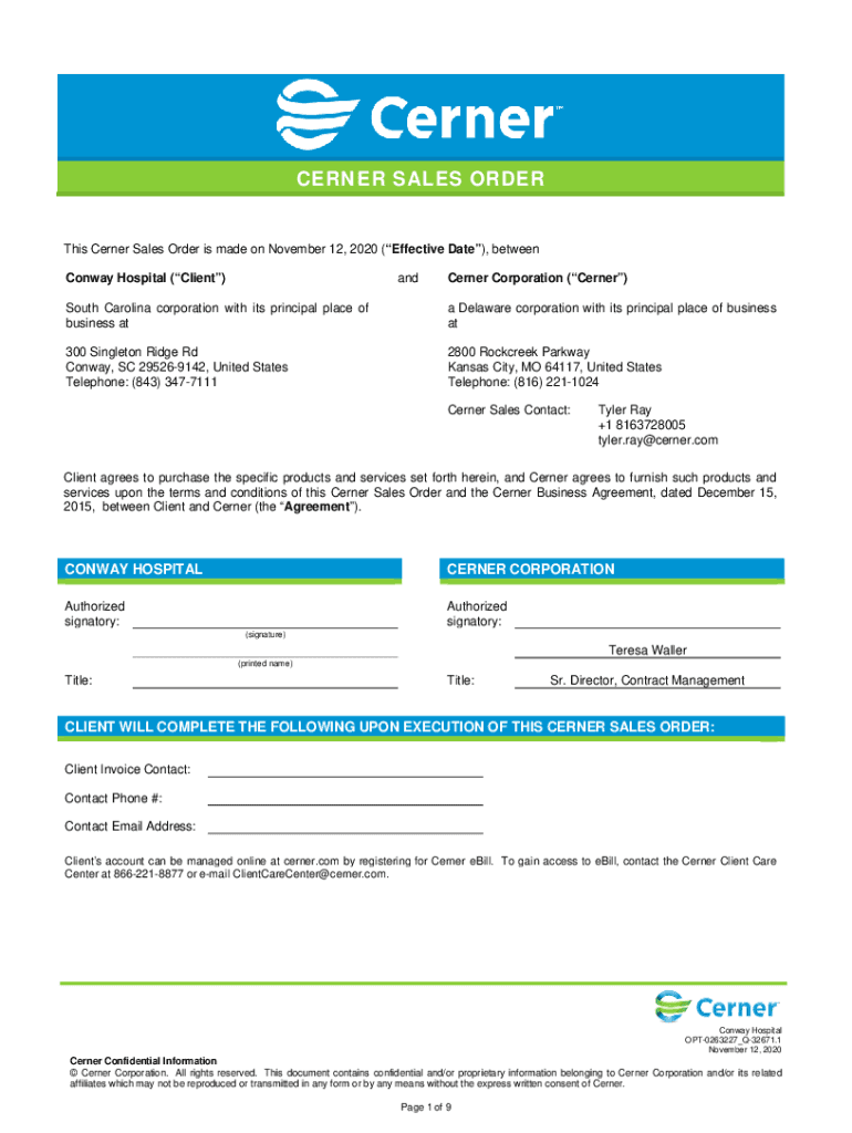 Fax For Cerner - Fill Online, Printable, Fillable, Blank | pdfFiller