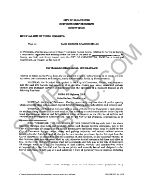 Fillable Online KNOW ALL MEN BY THESE PRESENTS: SAMPLE WWISINC.COM Bond ...