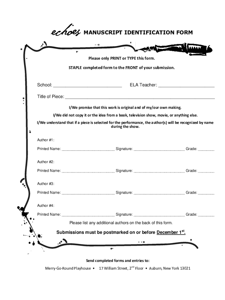 Fillable Online Fillable Online waynflete SOS Application Materials ...