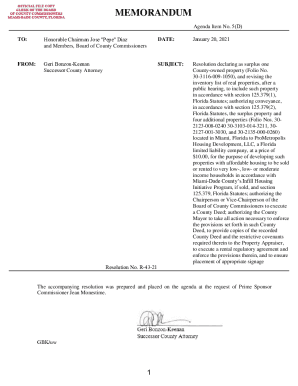 Fillable Online Resolution declaring as surplus one Fax Email Print ...