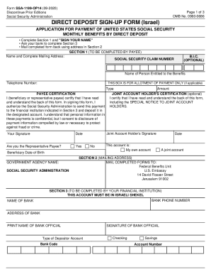 Fillable Online How can I get a form SSA-1099/1042S, Social Security ...