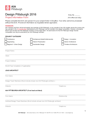 Fillable Online Project Information Form DP2016.doc Fax Email Print ...