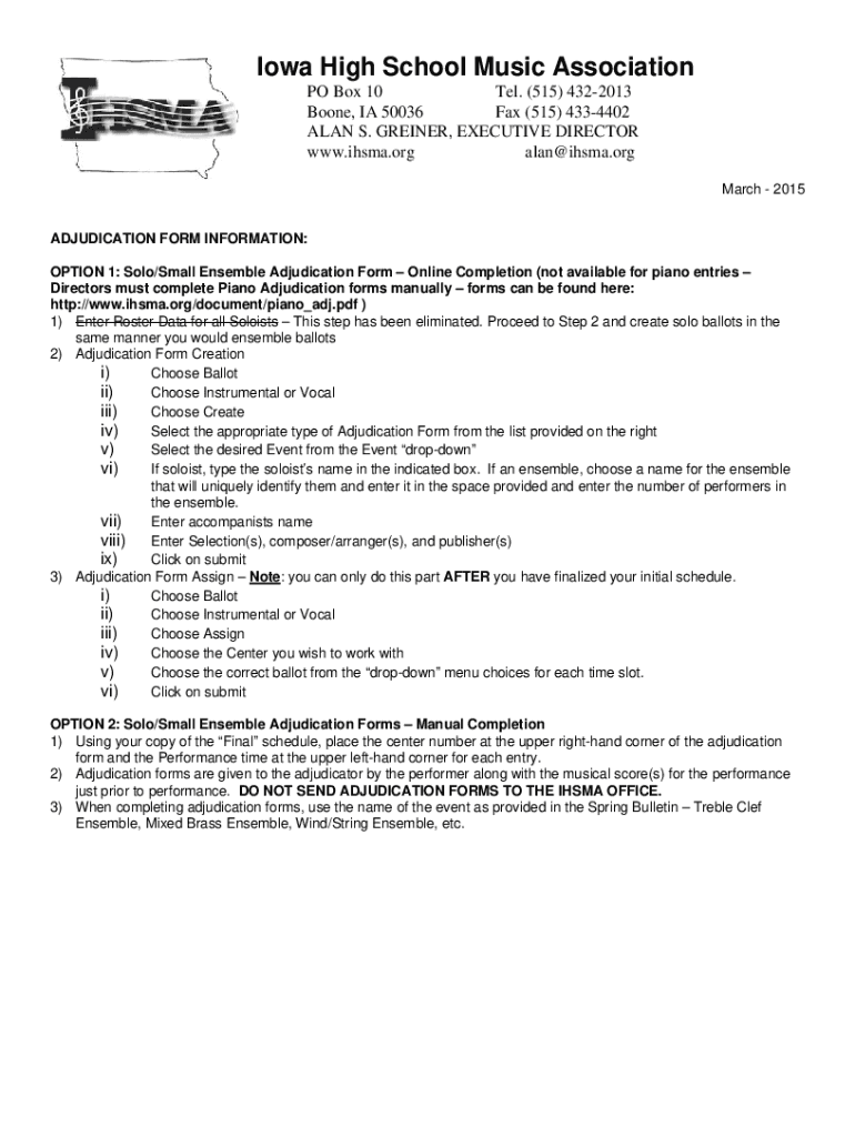 Fillable Online Adjudication Form Instructions.doc Fax Email Print ...