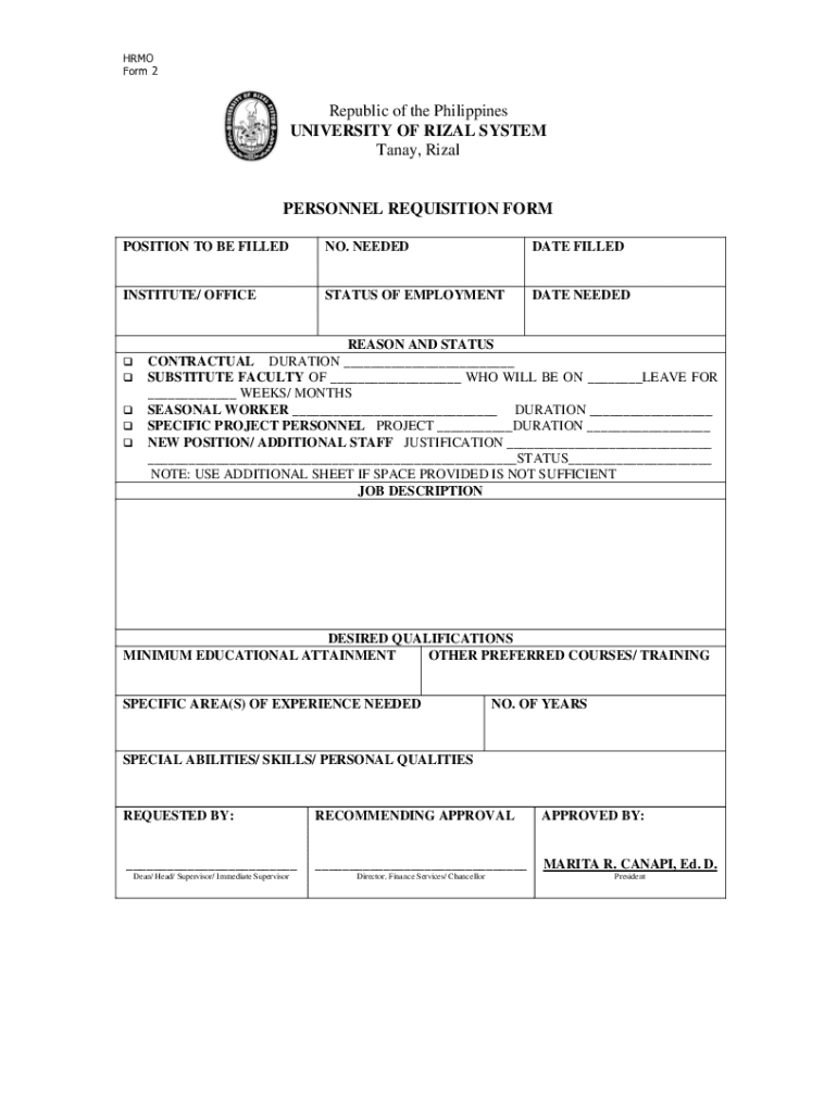Fillable Online HRMO Application for Retirement Benefit - Forms ...