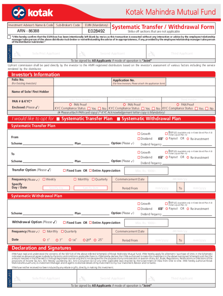 Fillable Online Please Tick Where Applicable - Fill Online, Printable ...