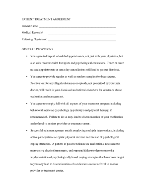 Fillable Online PATIENT MEDICATION MANAGEMENT AGREEMENT 092509.doc Fax ...