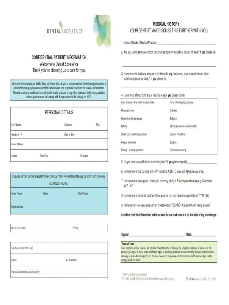 Fillable Online MH form 1 page Fax Email Print - pdfFiller