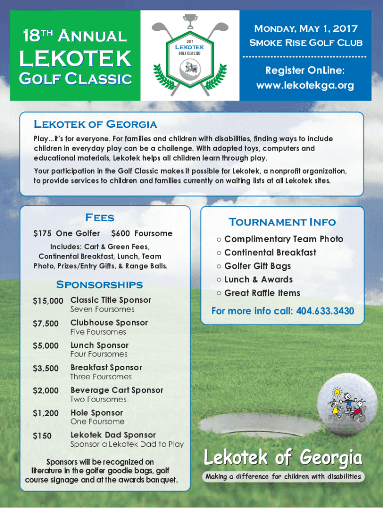 Fillable Online Smoke Rise Golf Club Fax Email Print - pdfFiller