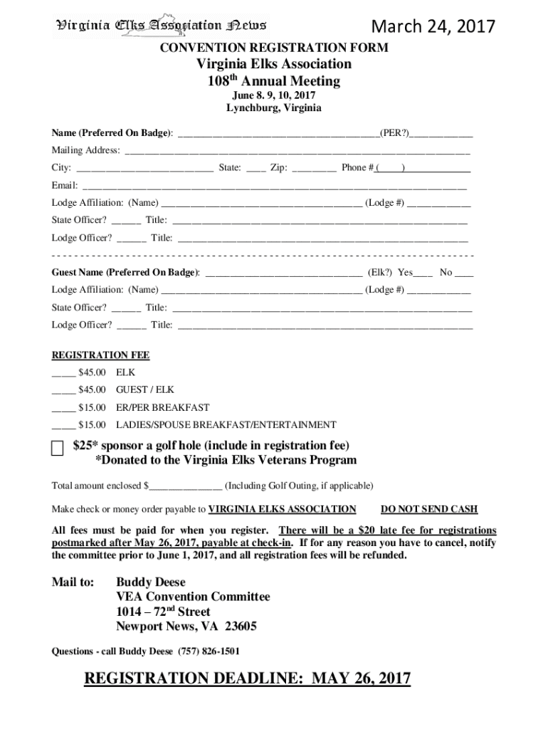 Fillable Online Links to Hotel and Area Info and Registration Forms Fax ...