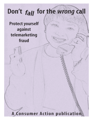 Fillable Online Dont fall for the wrong call Fax Email Print - pdfFiller