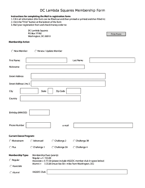 Fillable Online dclambdasquares To access form - DC Lambda Squares Fax Email Print - pdfFiller