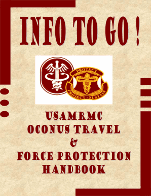 Fillable Online OCONUS Travel Procedures Fax Email Print - pdfFiller