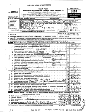 Fillable Online Short Form o Return of Organization Exempt From Income ...
