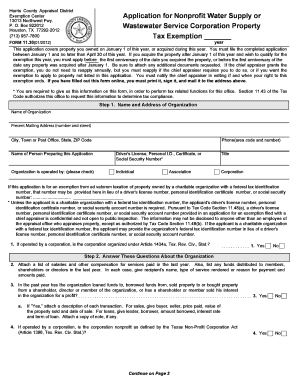 Fillable Online hcad Box 922012 Houston, TX 77292-2012 (713) 957-7800 ...