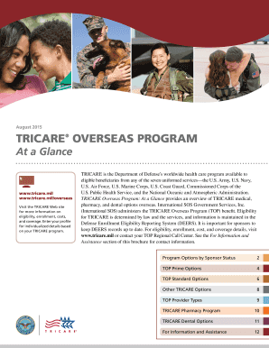 Fillable Online tricare mil/overseas Fax Email Print - pdfFiller