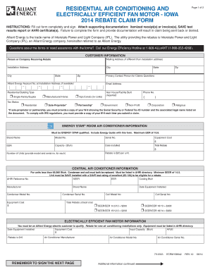 Fillable Online RESIDENTIAL AIR CONDITIONING AND Fax Email Print ...