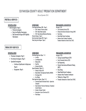Cuyahoga Cjis - Fill Online, Printable, Fillable, Blank | pdfFiller