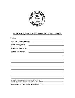 Fillable Online Public Request Form Fax Email Print - pdfFiller