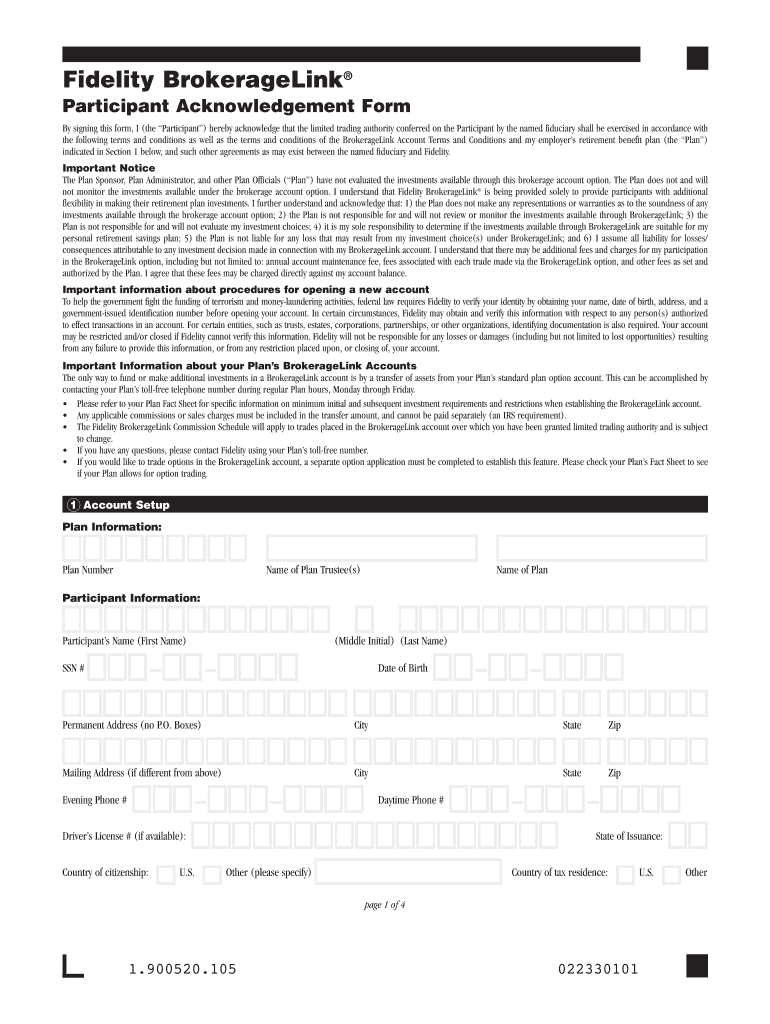 Fillable Online Get the BrokerageLink Acknowledgement Form - UC Focus ...